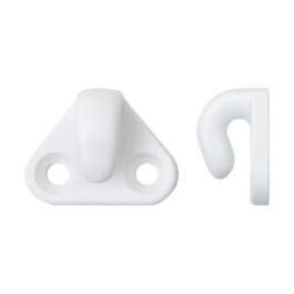 Stayput Crochet Taud Blanc 2 Vis - Sacavoile.com